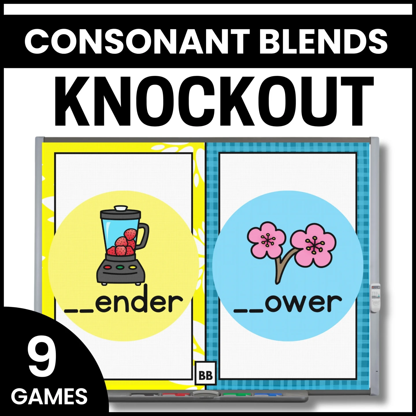 Consonant Blends Word Games - S Blends and L Blends Review Games ...
