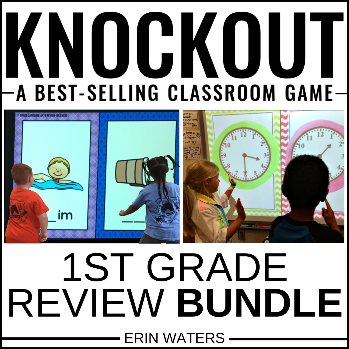 1st Grade End of Year Review Games - End of the Year Math Review - End ...
