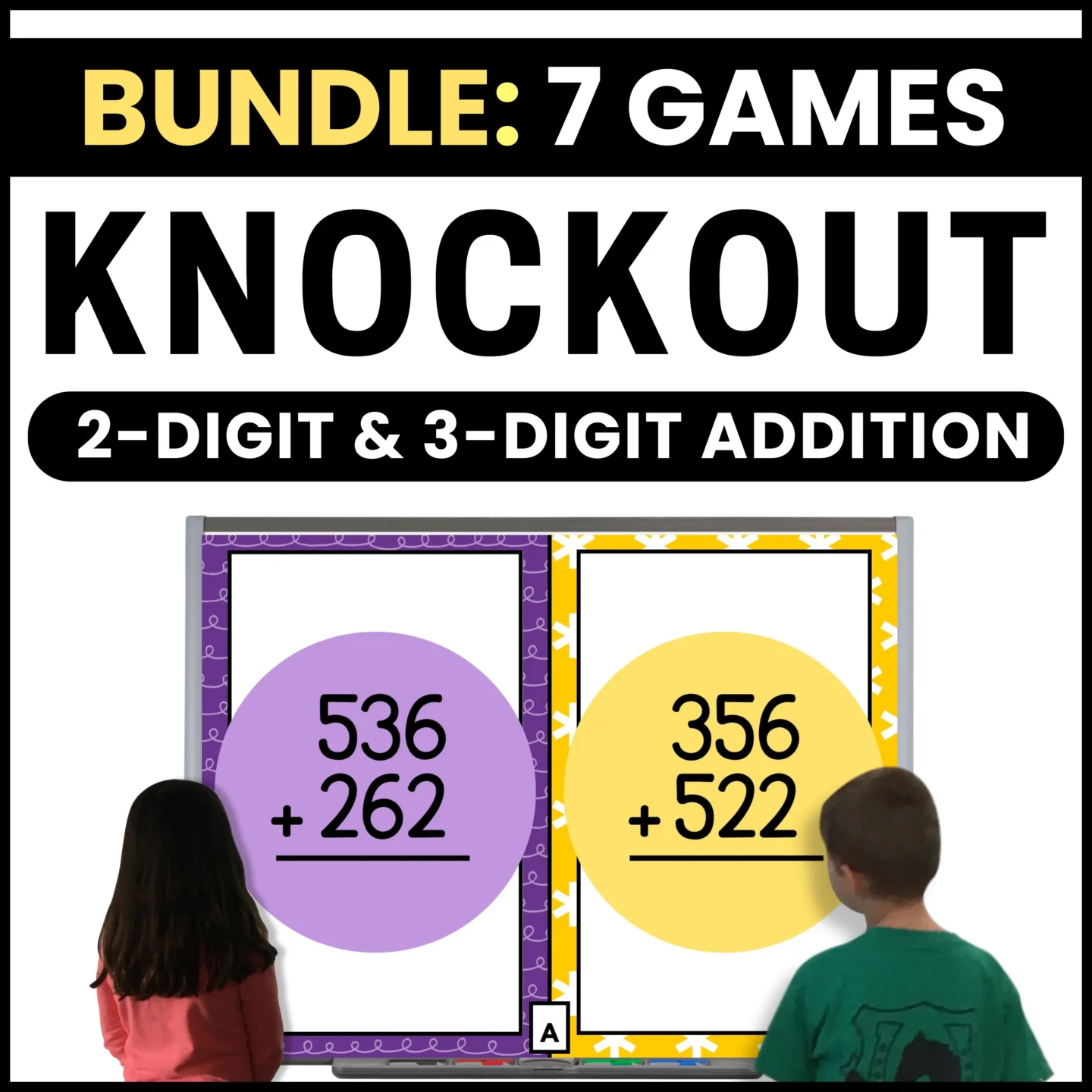 2-Digit Addition and 3-Digit Addition With & Without Regrouping - Math ...