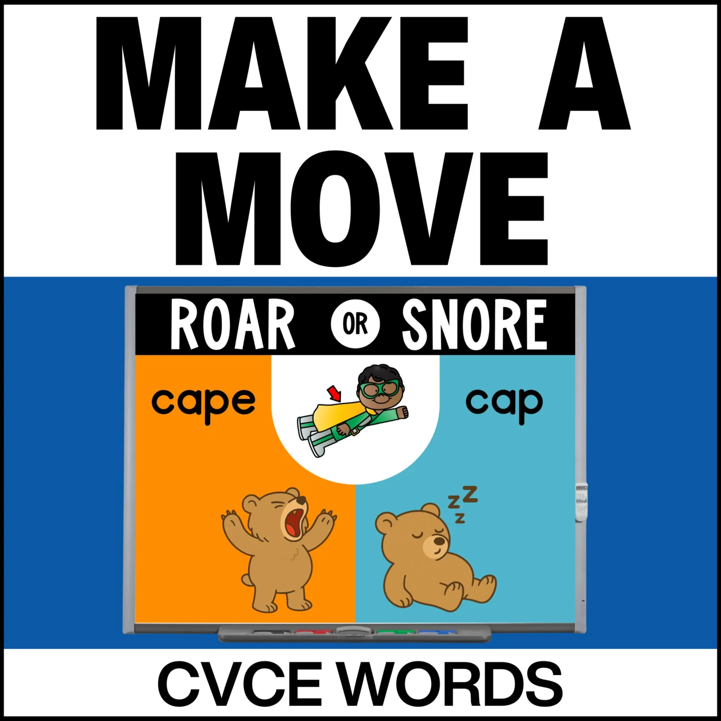 No Prep CVCe Word Games - Silent E - Magic E - Sneaky E - Long Vowels A ...