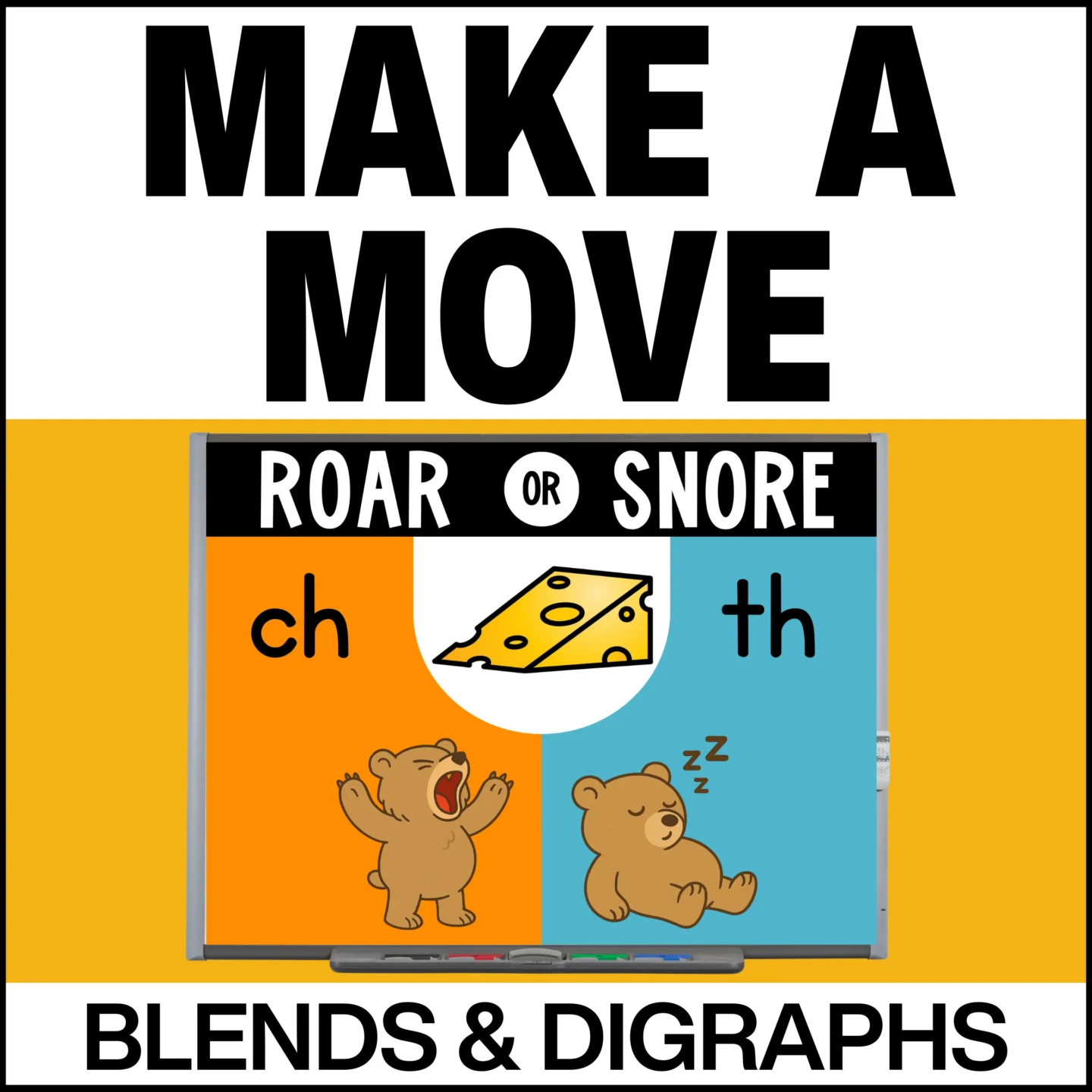 No Prep Blends and Digraphs Game - Consonant Blends - Consonant ...